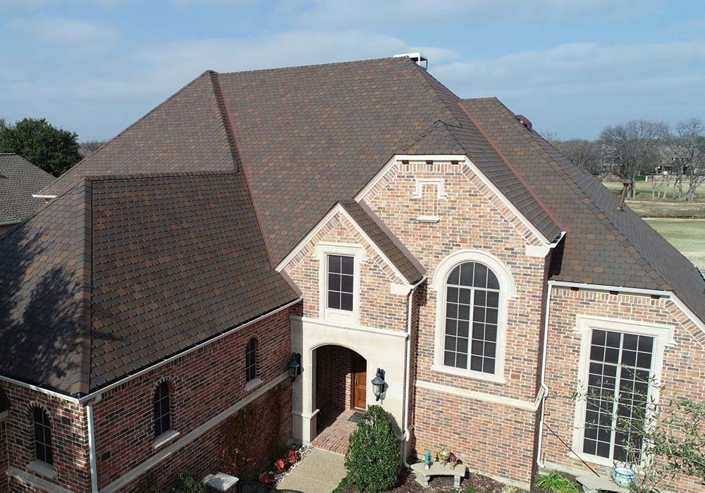 F-Wave | Synthetic Shingle Roofing Installation