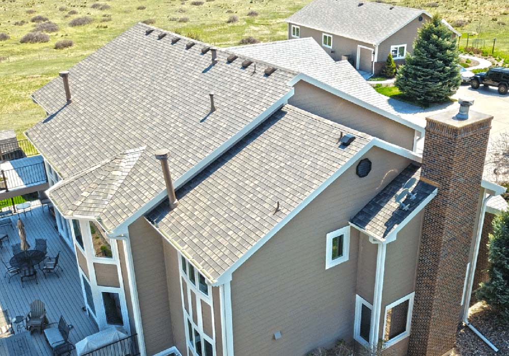 F-Wave | Synthetic Shingle Roofing Installation